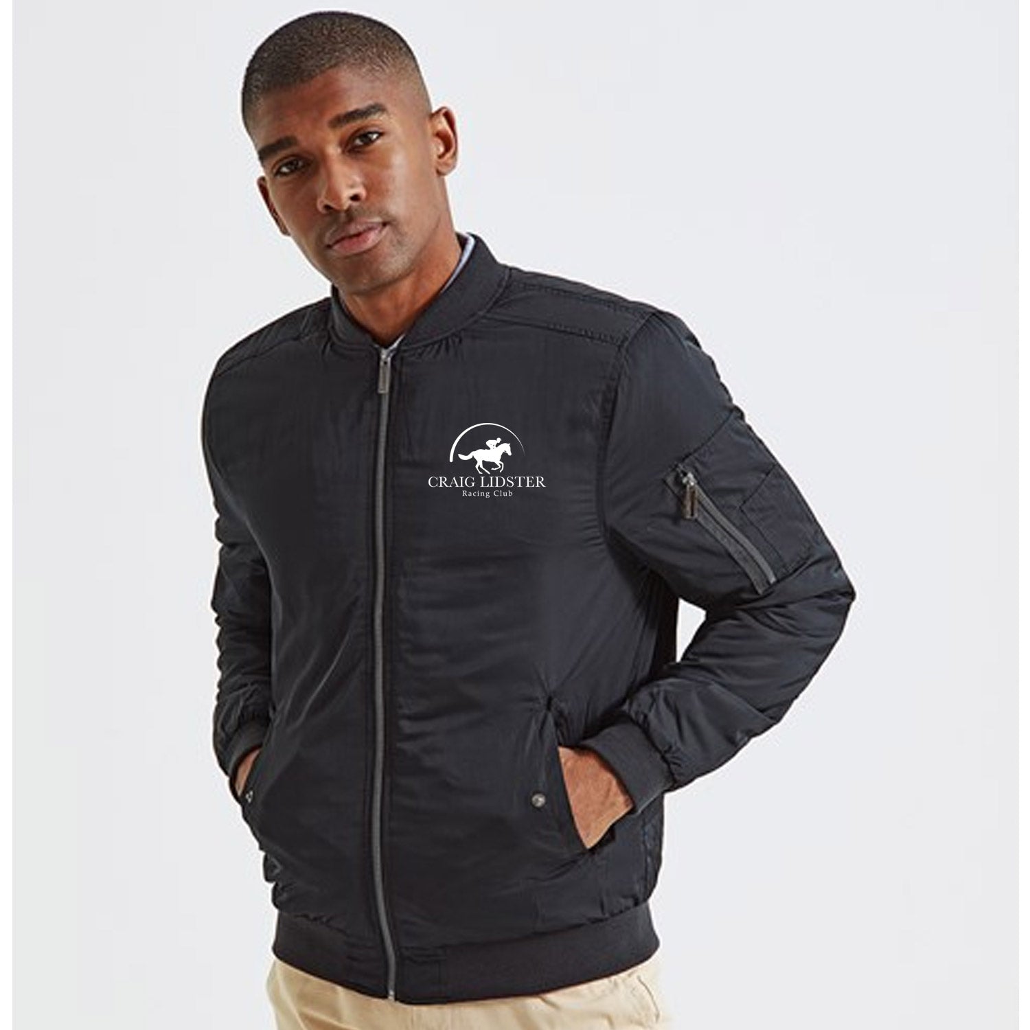 Craig Lidster Racing Padded Bomber Jacket 2 - ADULTS
