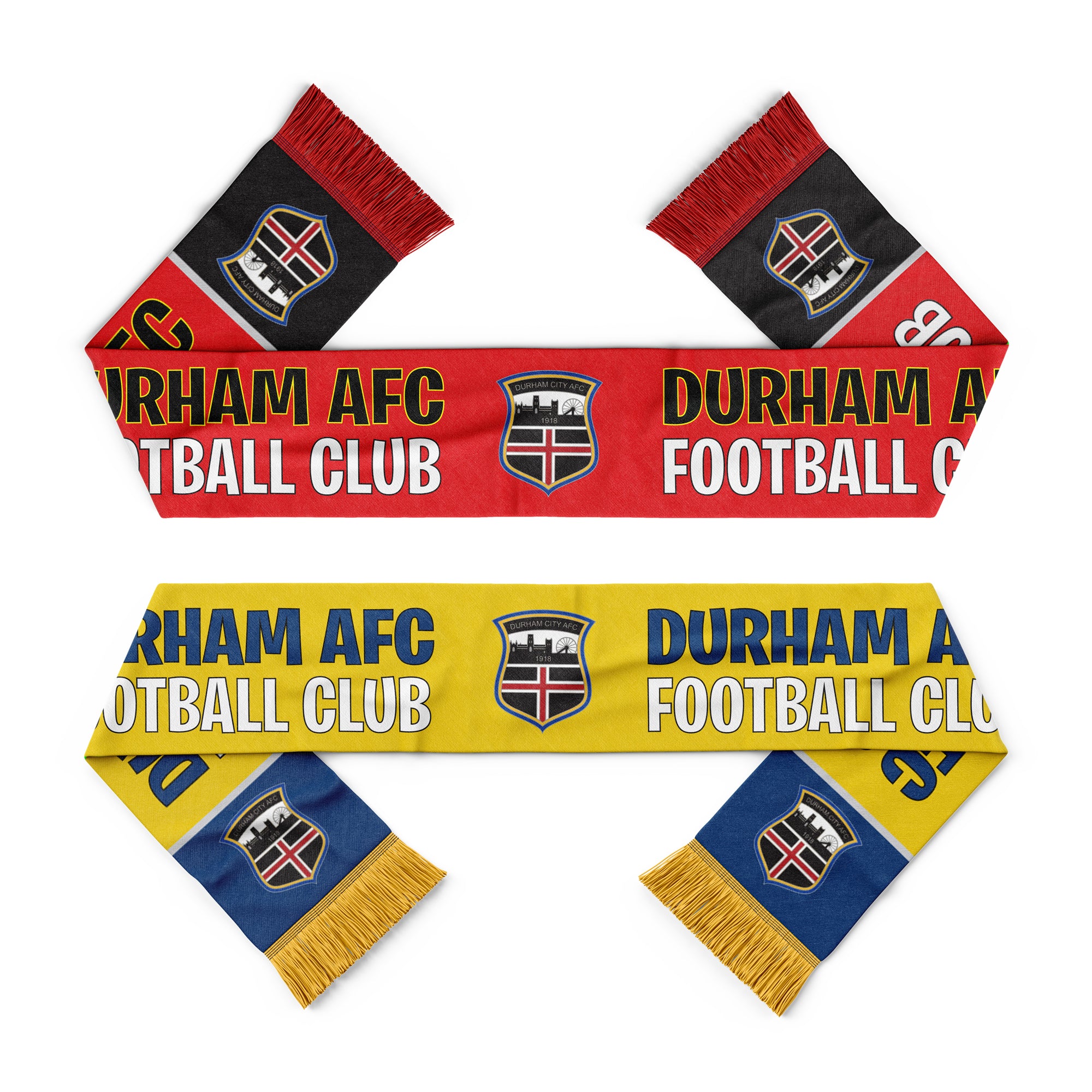 Official Durham City AFC 2025 Season reversible Football Club Scarf