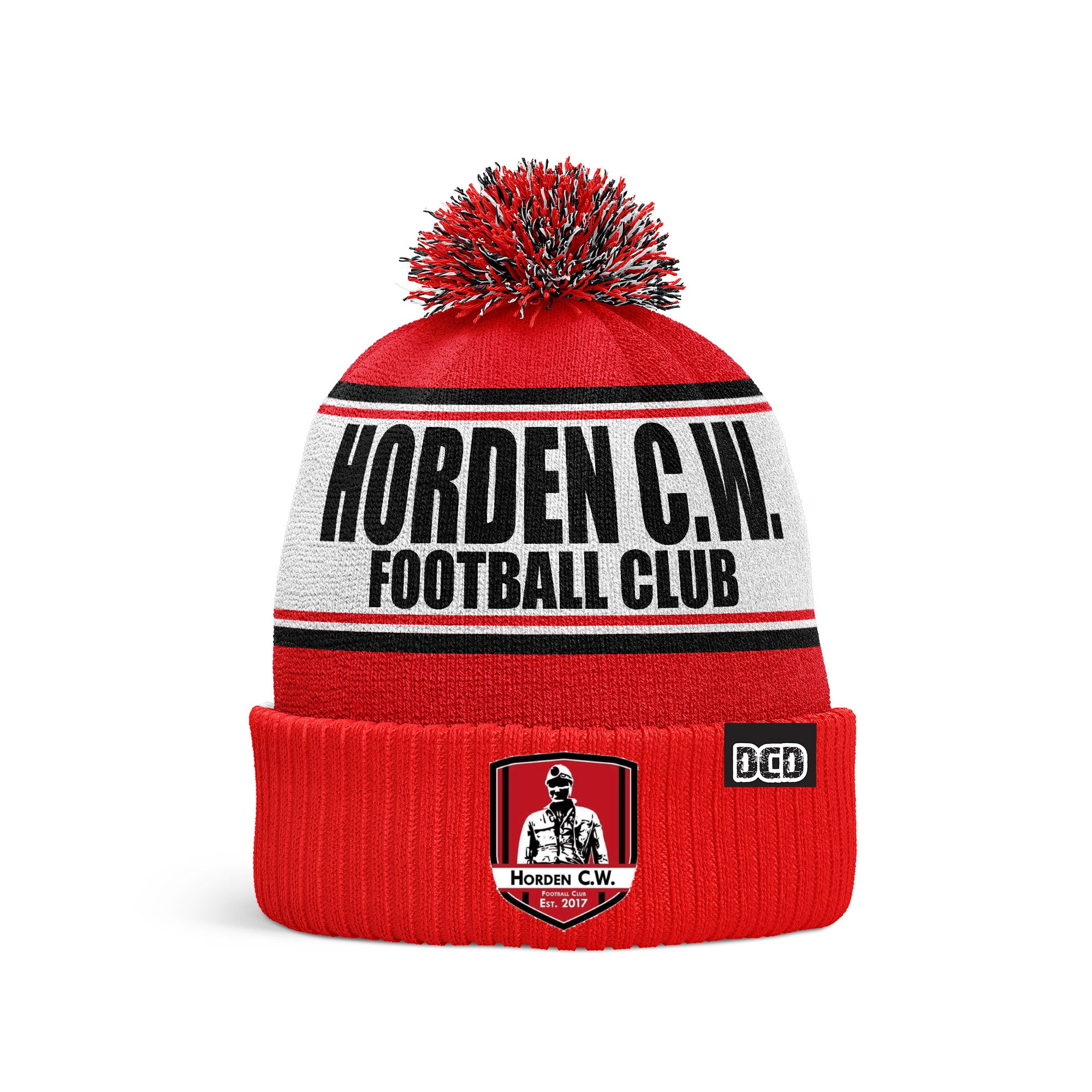 Custom Football & Rugby Bobble Hats