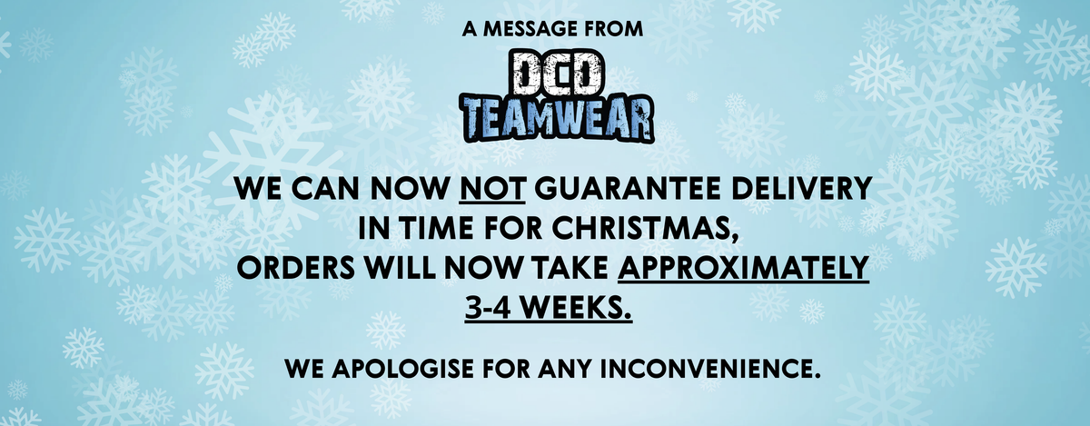 DCD Teamwear - UK's Fastest Growing Teamwear Equipment & Print Company